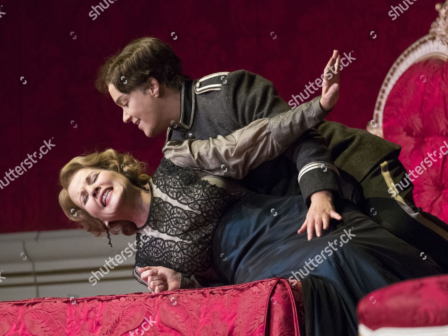 Renee Fleming Marschallin Alice Coote Octavian Editorial Stock Photo ...