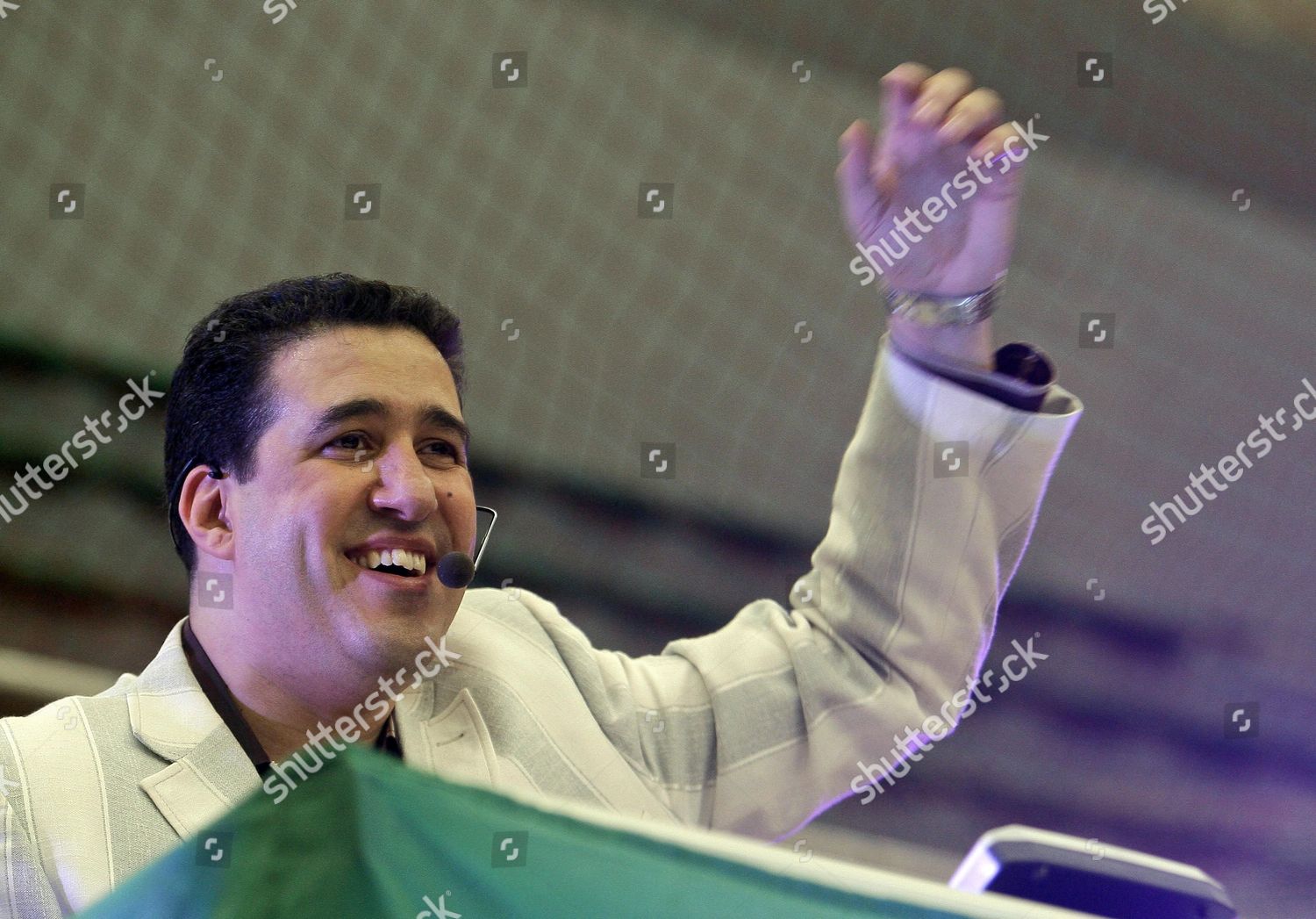 Algerian Singer Cheb Yazid Performs During Editorial Stock Photo ...