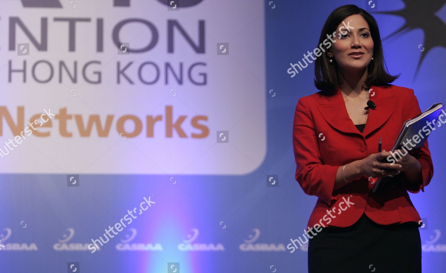 Mishal Husain Bbc World News Presenter Editorial Stock Photo - Stock ...