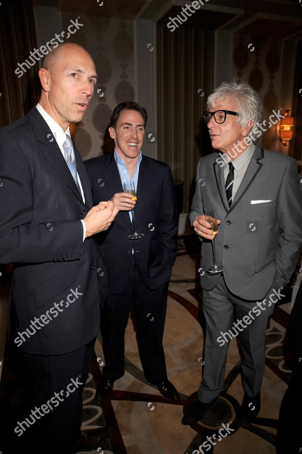 Dylan Jones Rob Brydon Nicky Haslam Editorial Stock Photo - Stock Image ...