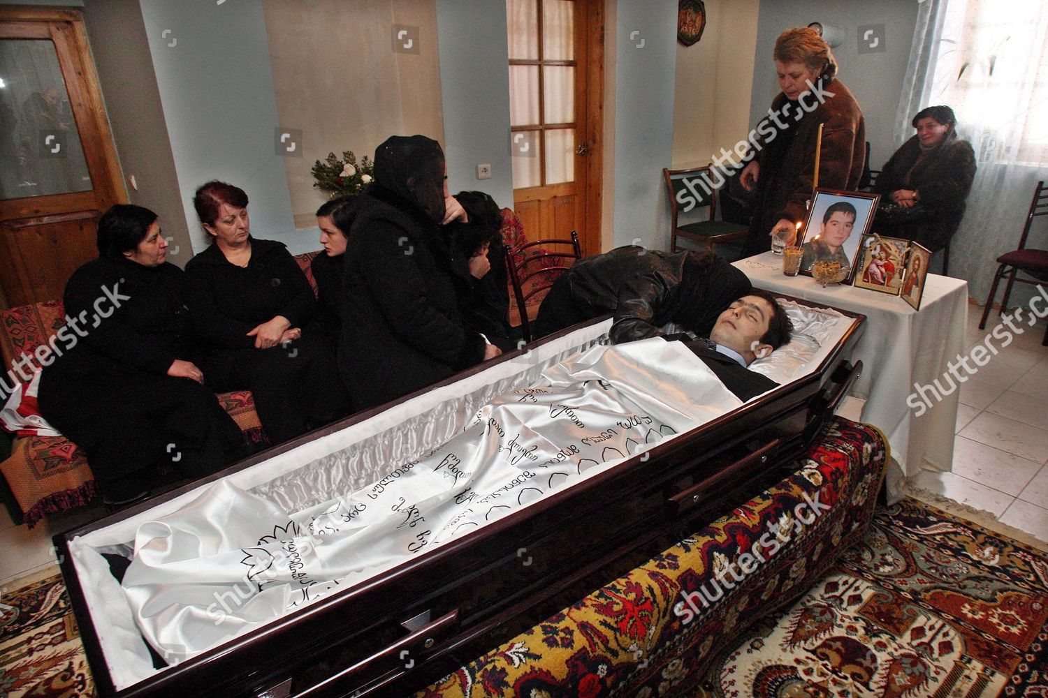 Relatives Late 21yearold Georgian Luger Nodar Editorial Stock Photo ...