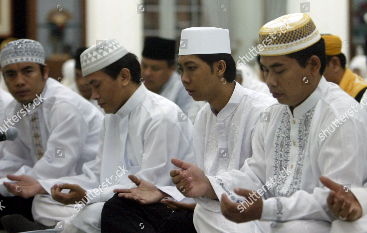 Indonesian Muslims Pray Former Indonesian Leader Editorial Stock Photo ...