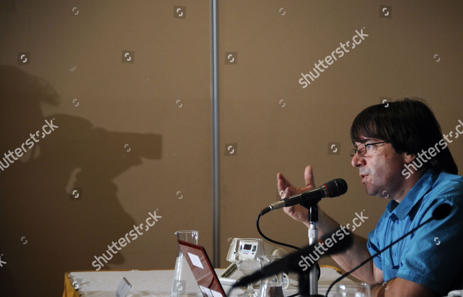 Bruno Chareyron Director Criirad Laboratory Speaks Editorial Stock ...