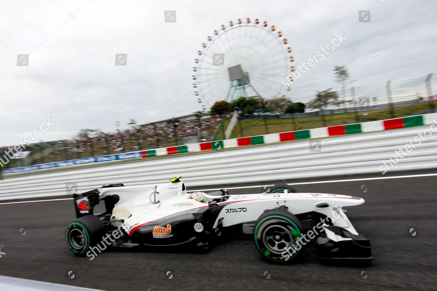 Japanese Formula One Driver Kamui Kobayashi Editorial Stock Photo ...