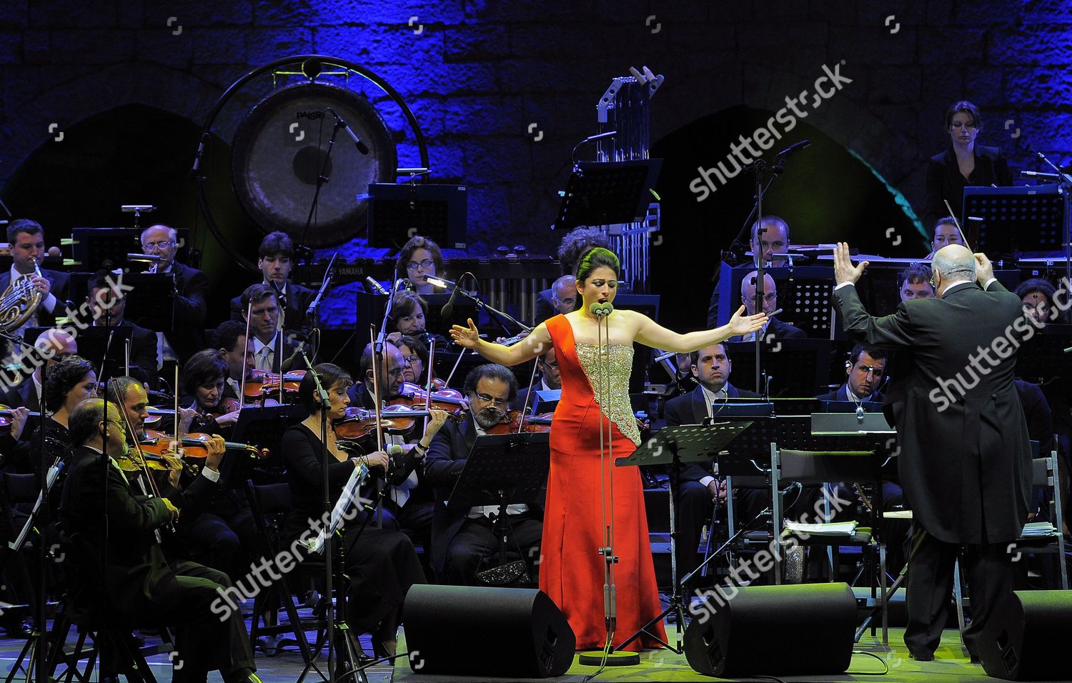 Lebanese Opera Singer Composer Hiba Alkawas Editorial Stock Photo ...