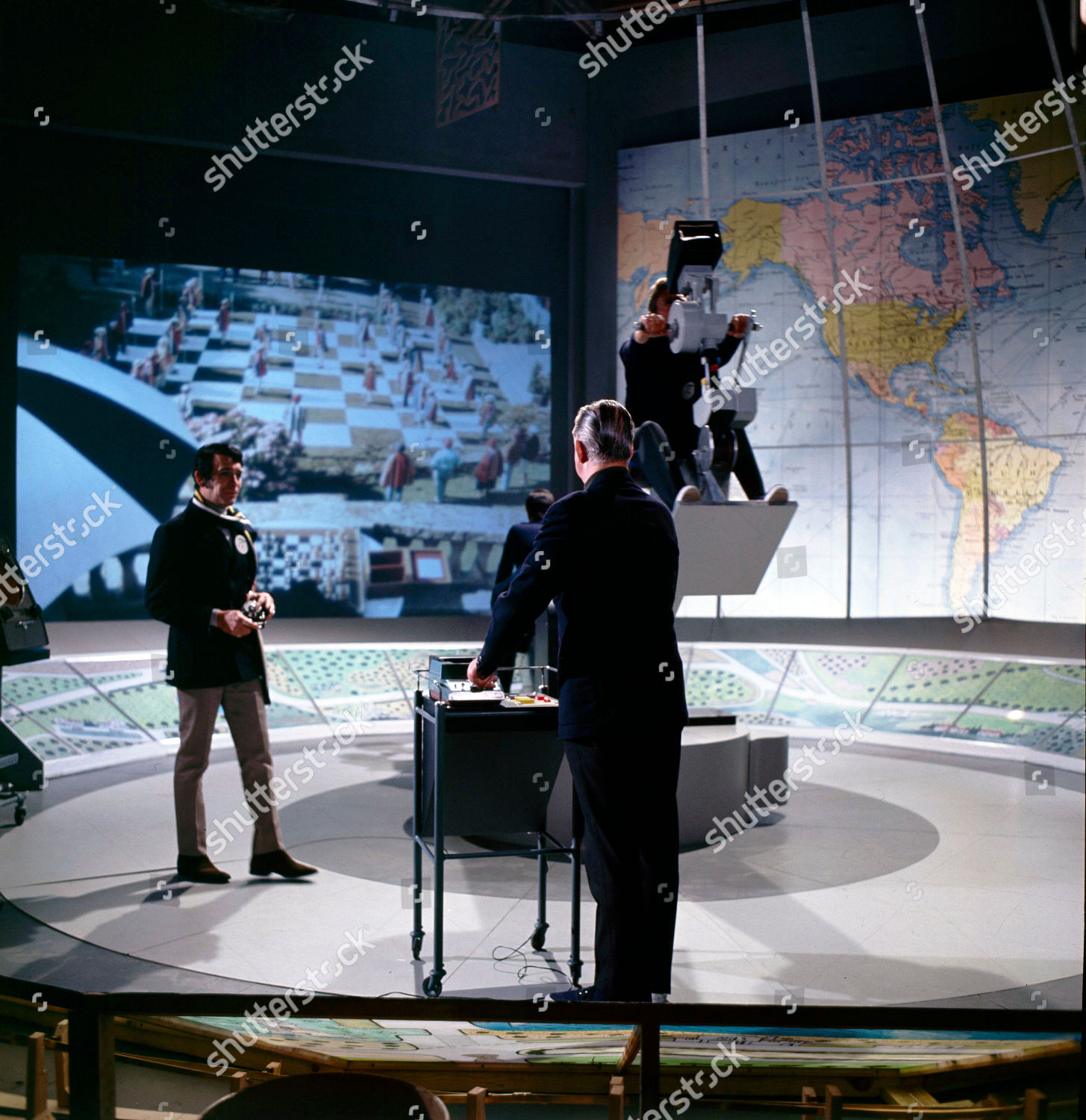 Prisoner Tv Checkmate 1967 Peter Wyngarde Editorial Stock Photo - Stock ...