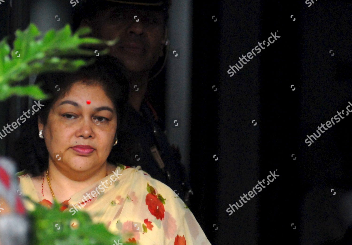 Nepals Queen Komal Returns After Visiting Editorial Stock Photo - Stock ...