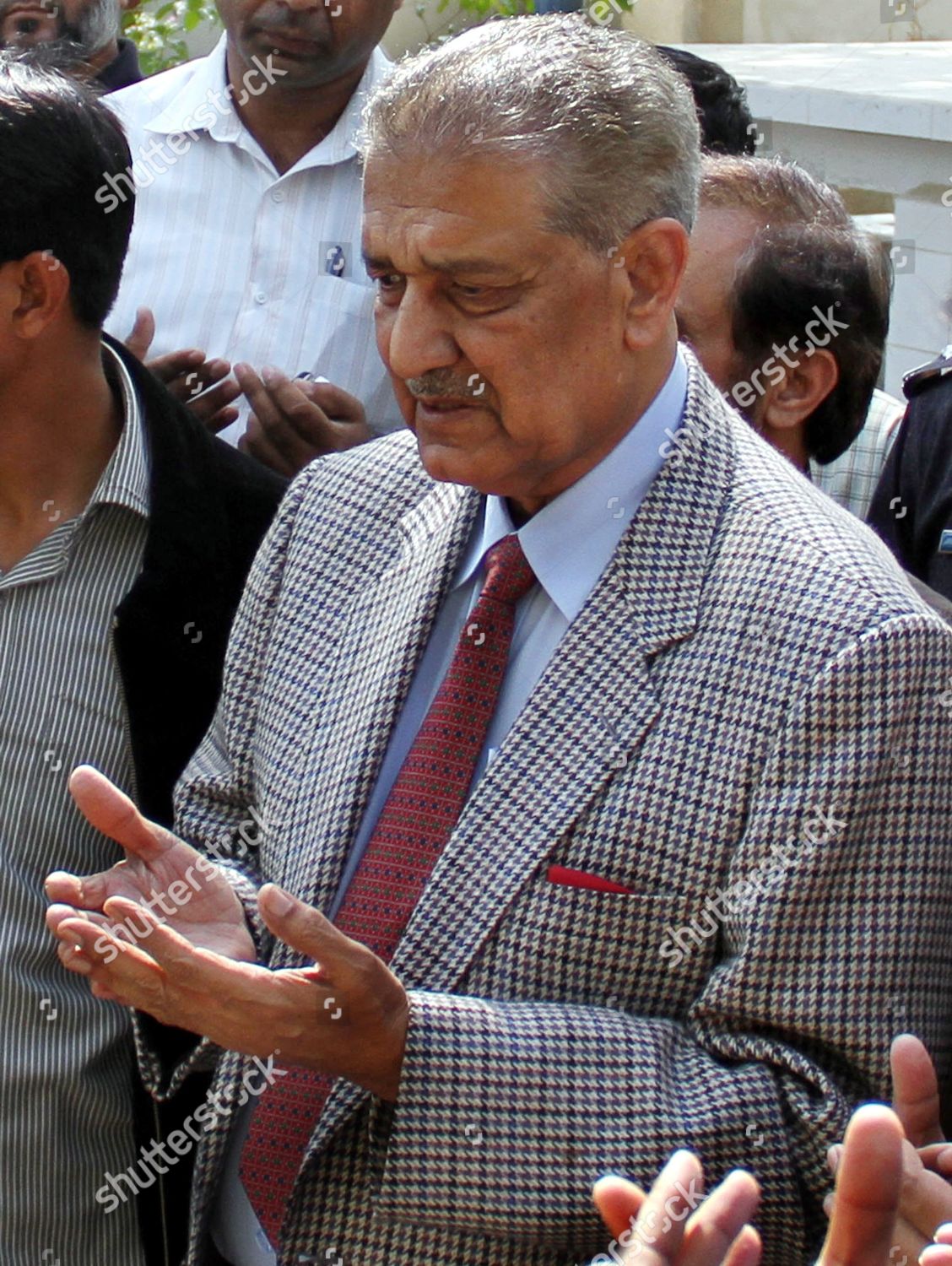 Pakistans Nuclear Scientist Dr Abdul Qadeer Editorial Stock Photo ...