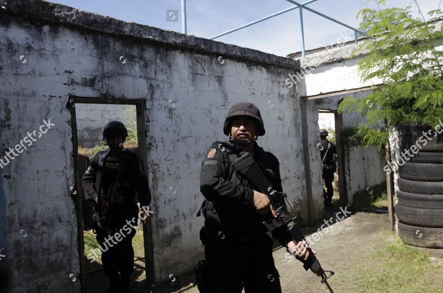 Filipino Police Special Weapons Tactics Swat Editorial Stock Photo ...