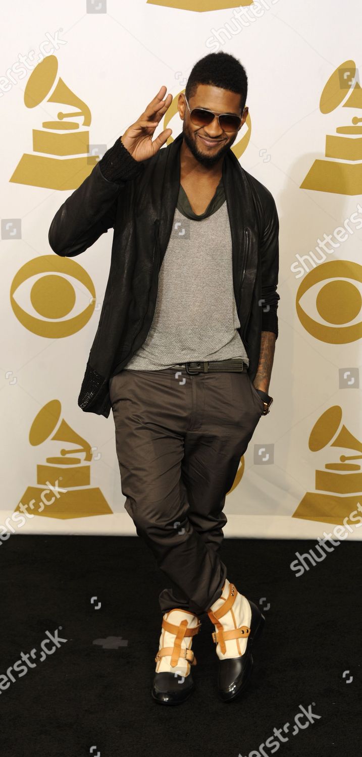 Us Singer Usher Poses Photographers After Editorial Stock Photo - Stock ...