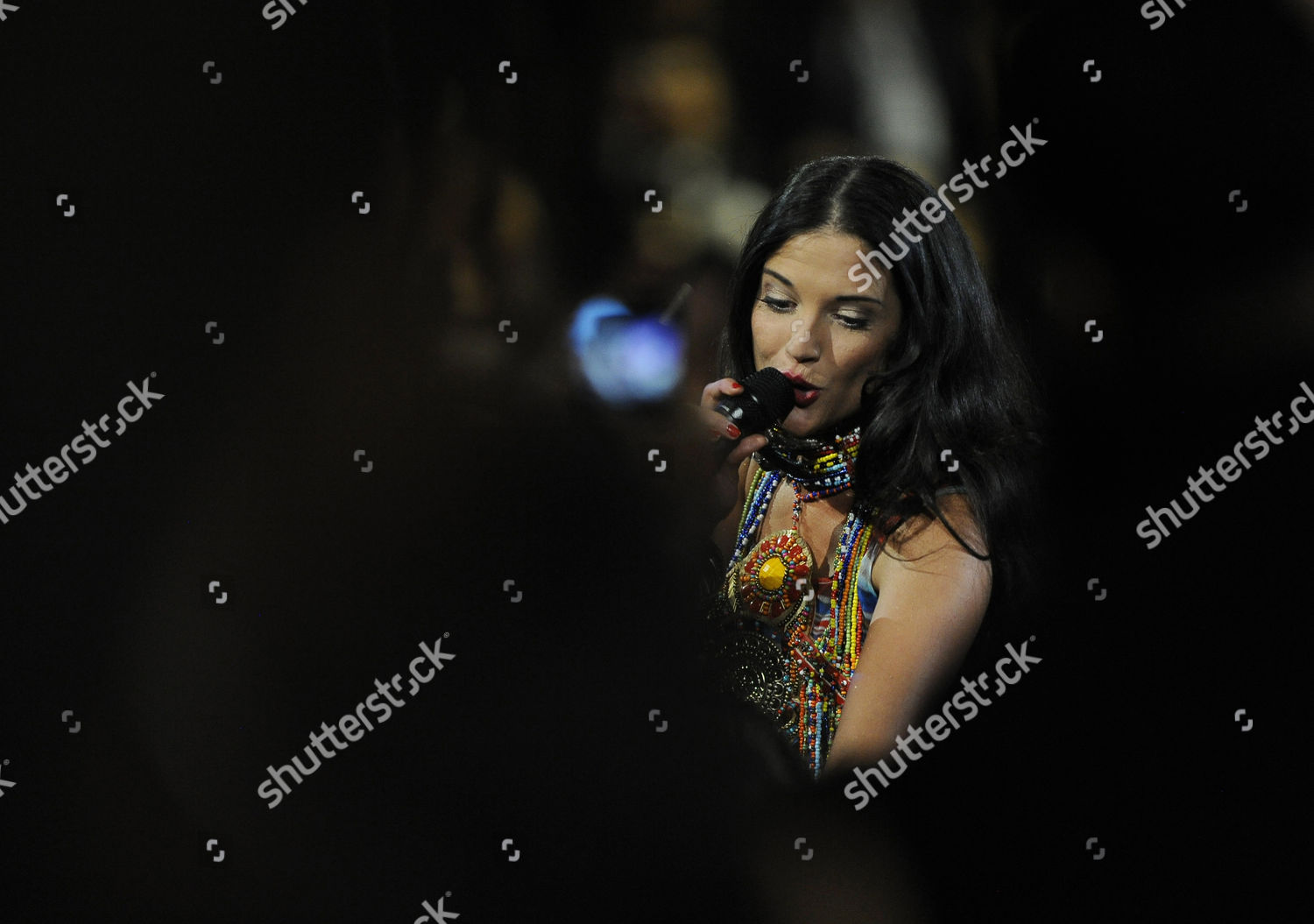 Spanish Singer Natalia Jimenez Performs The11th Editorial Stock Photo ...