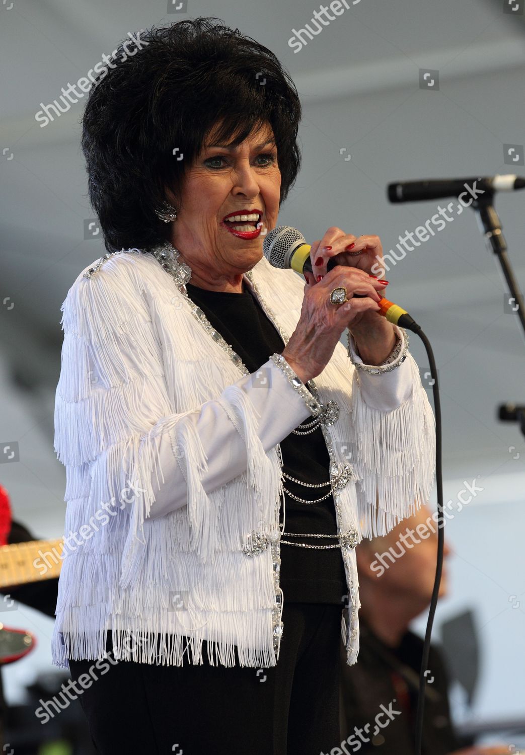 Us Singer Wanda Jackson Performs Stagecoach Editorial Stock Photo ...