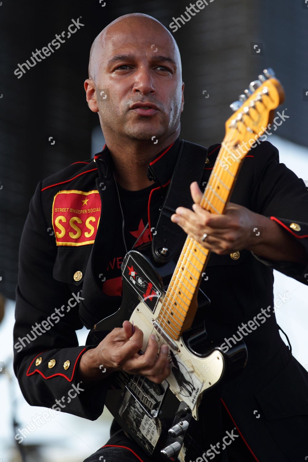 Tom Morello Us Rock Band Street Editorial Stock Photo - Stock Image ...
