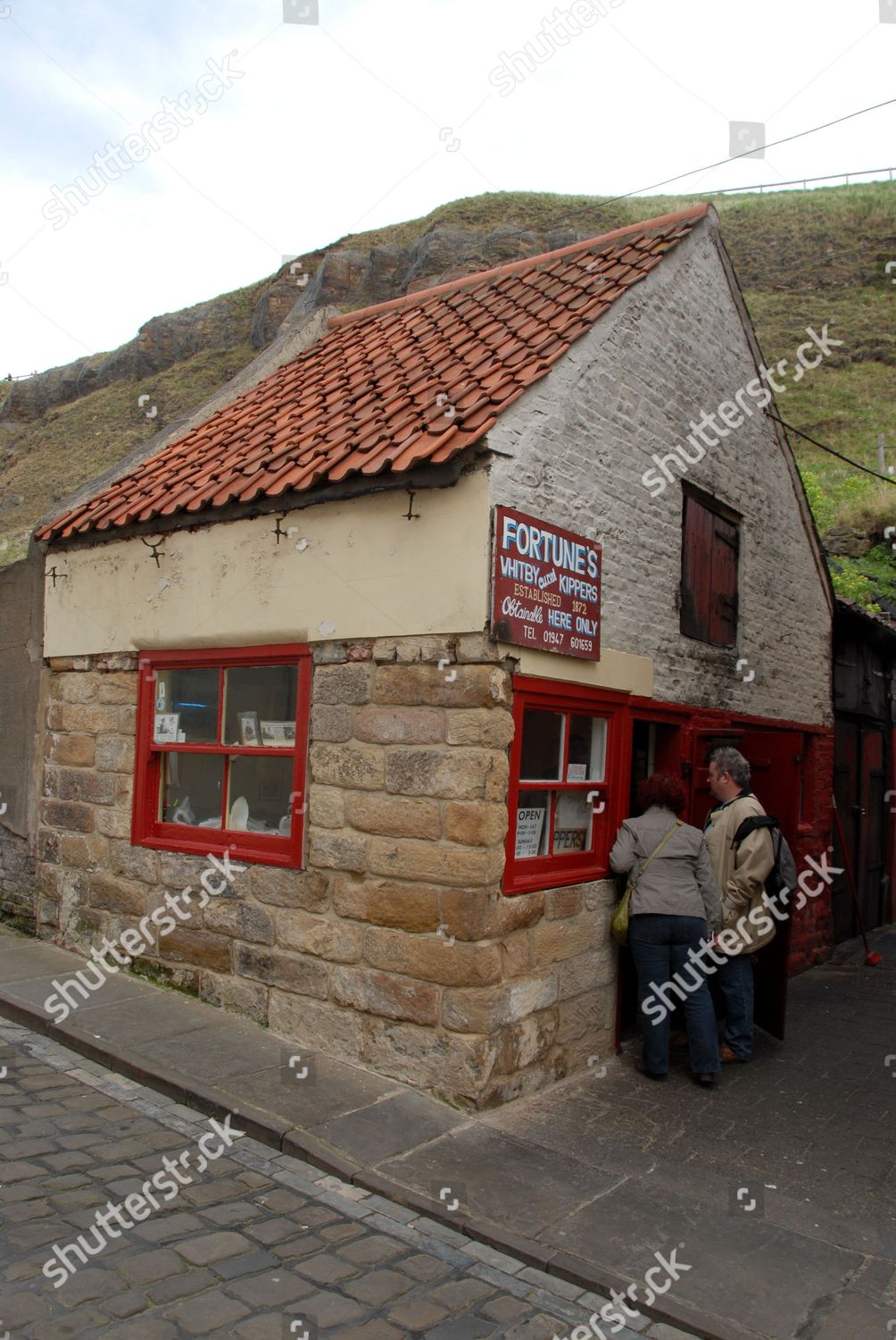 Fortunes Famous Smoked Kippers Whitby North Editorial Stock Photo ...