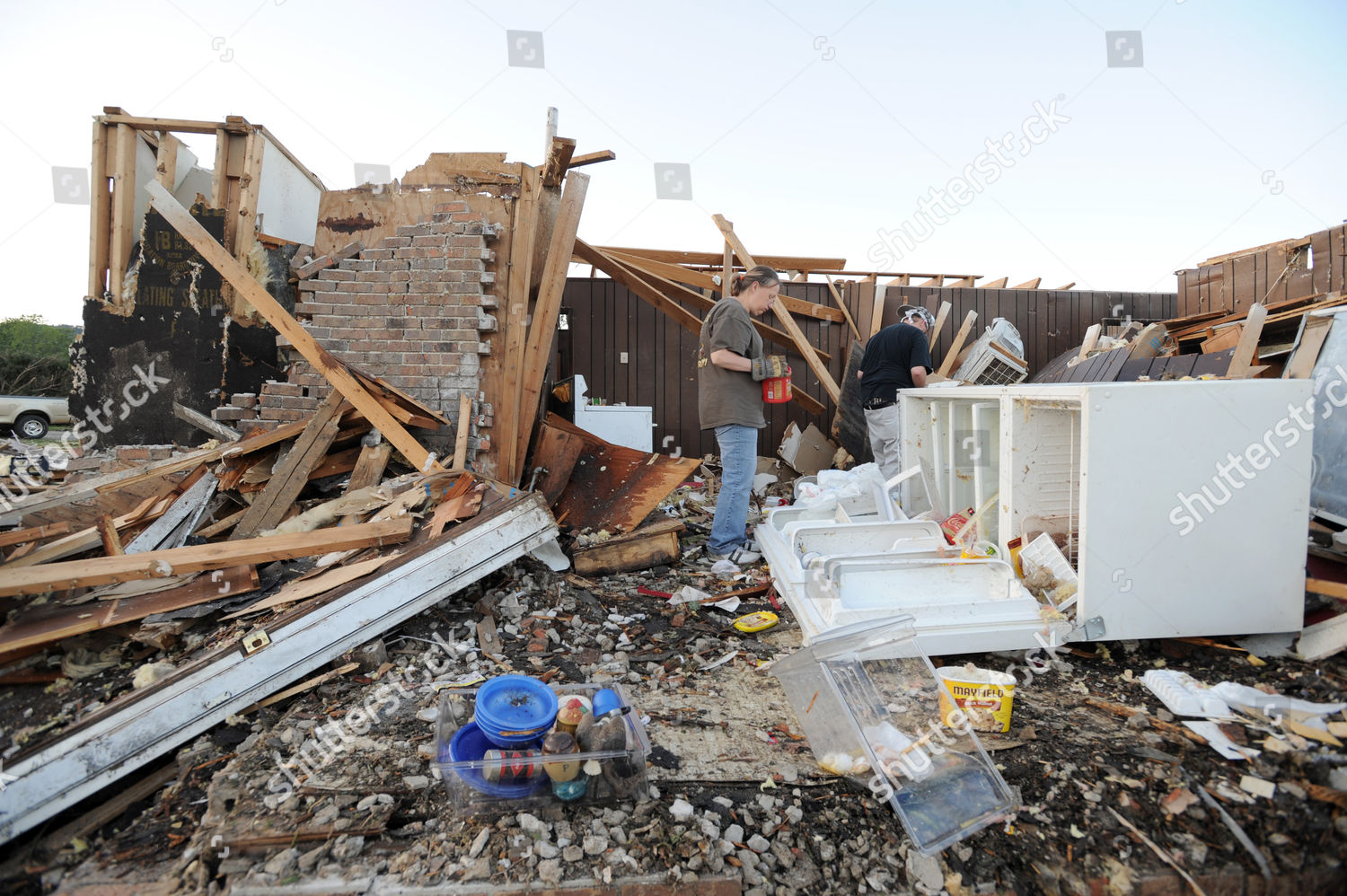 Paula Tinker Her Son Dusty Gather Editorial Stock Photo - Stock Image ...