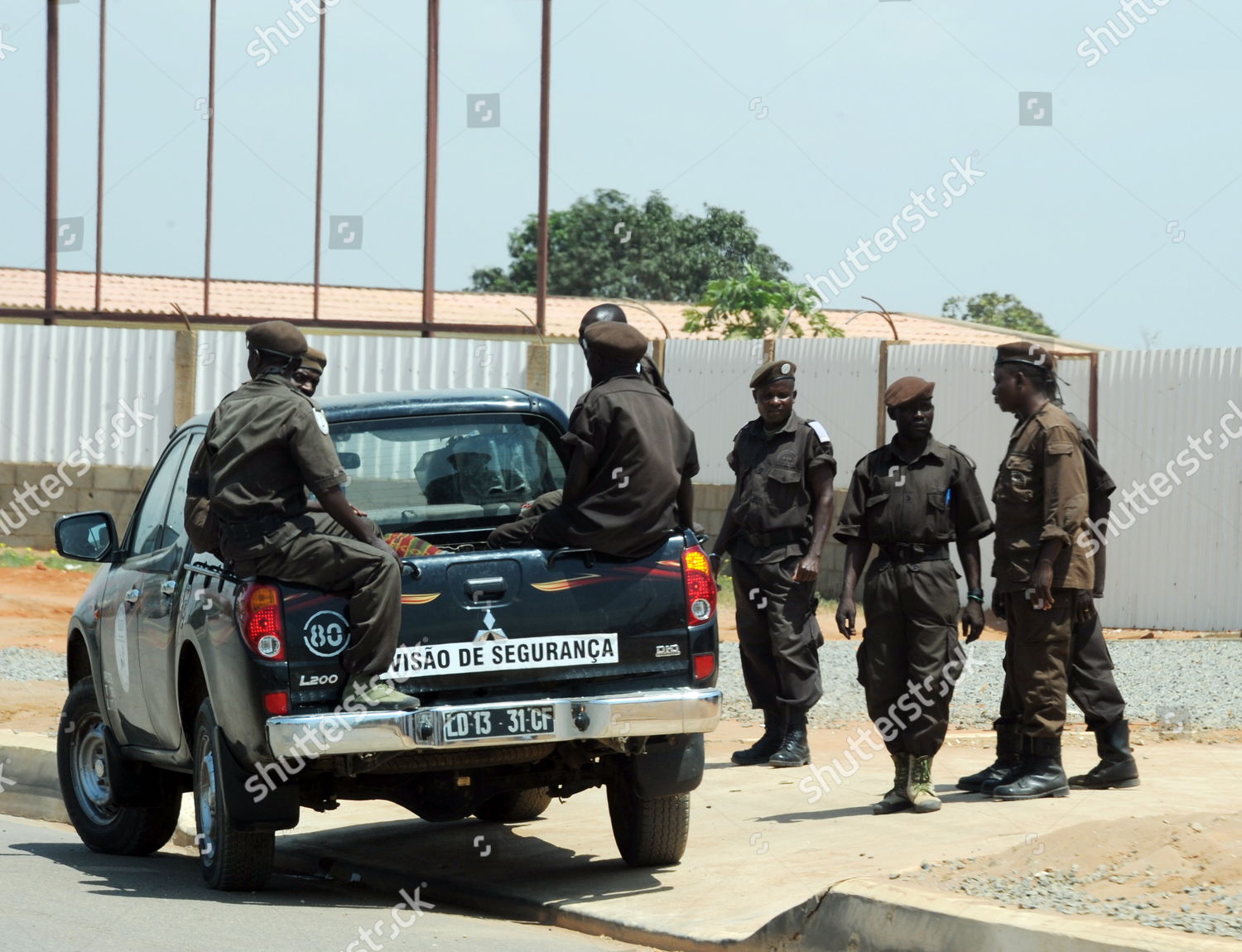 General Viel Increased Security Around Afcon Editorial Stock Photo ...
