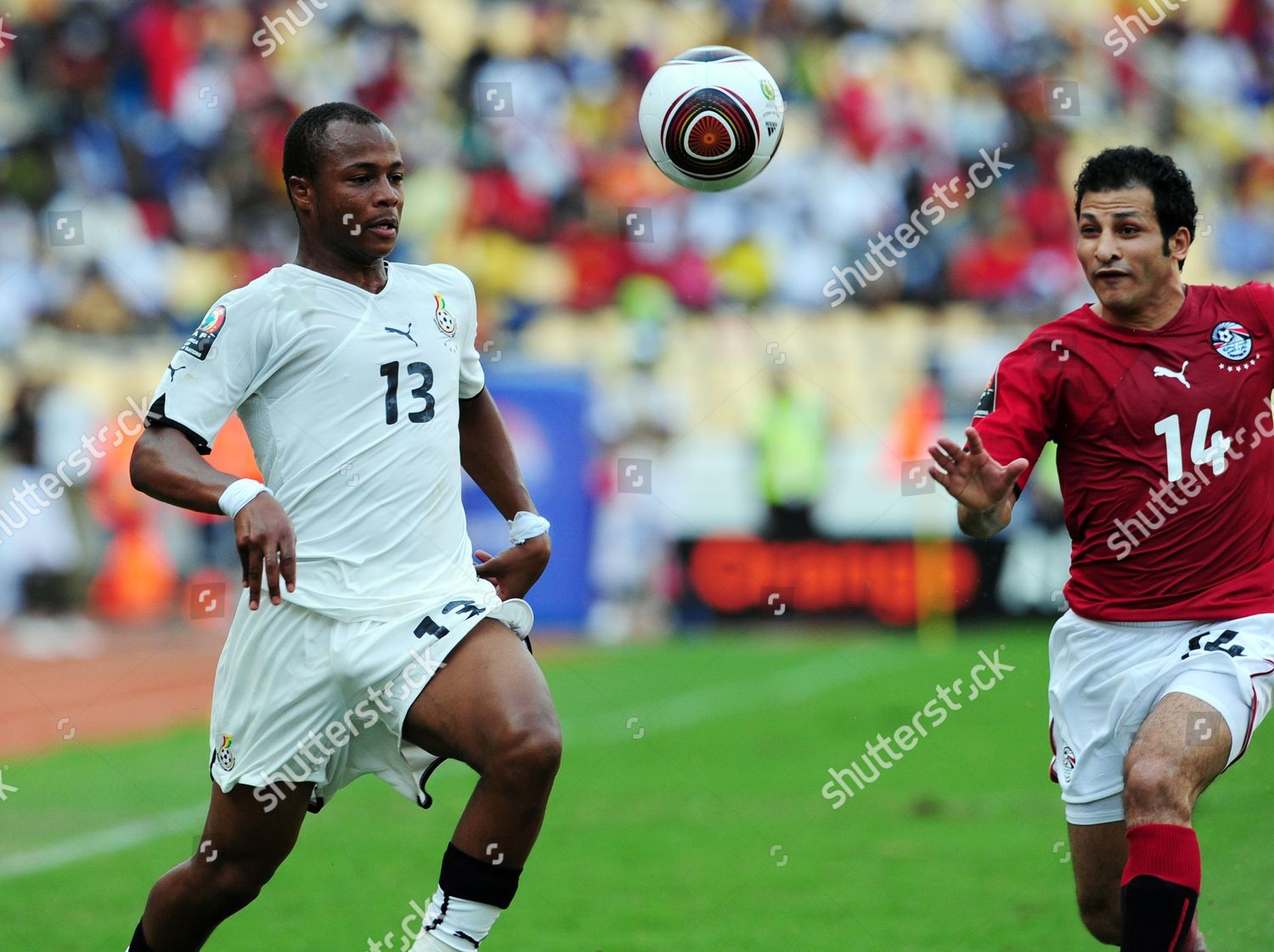 Dede Ayew Ghana Ll Sayed Moawad Editorial Stock Photo - Stock Image ...