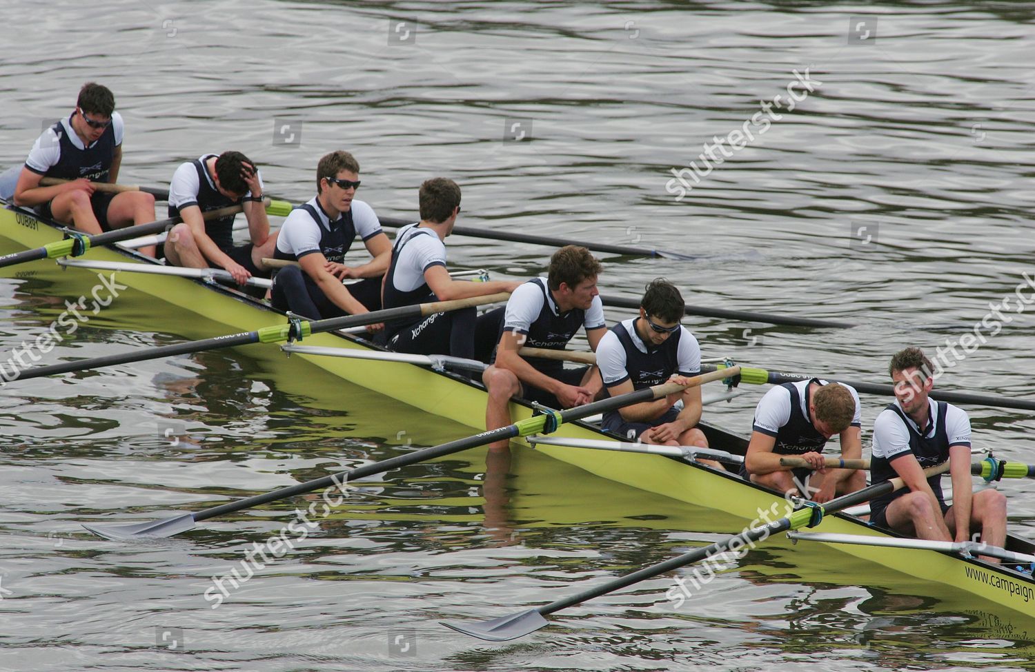 Members Oxford Rowing Team Hang Their Editorial Stock Photo - Stock ...