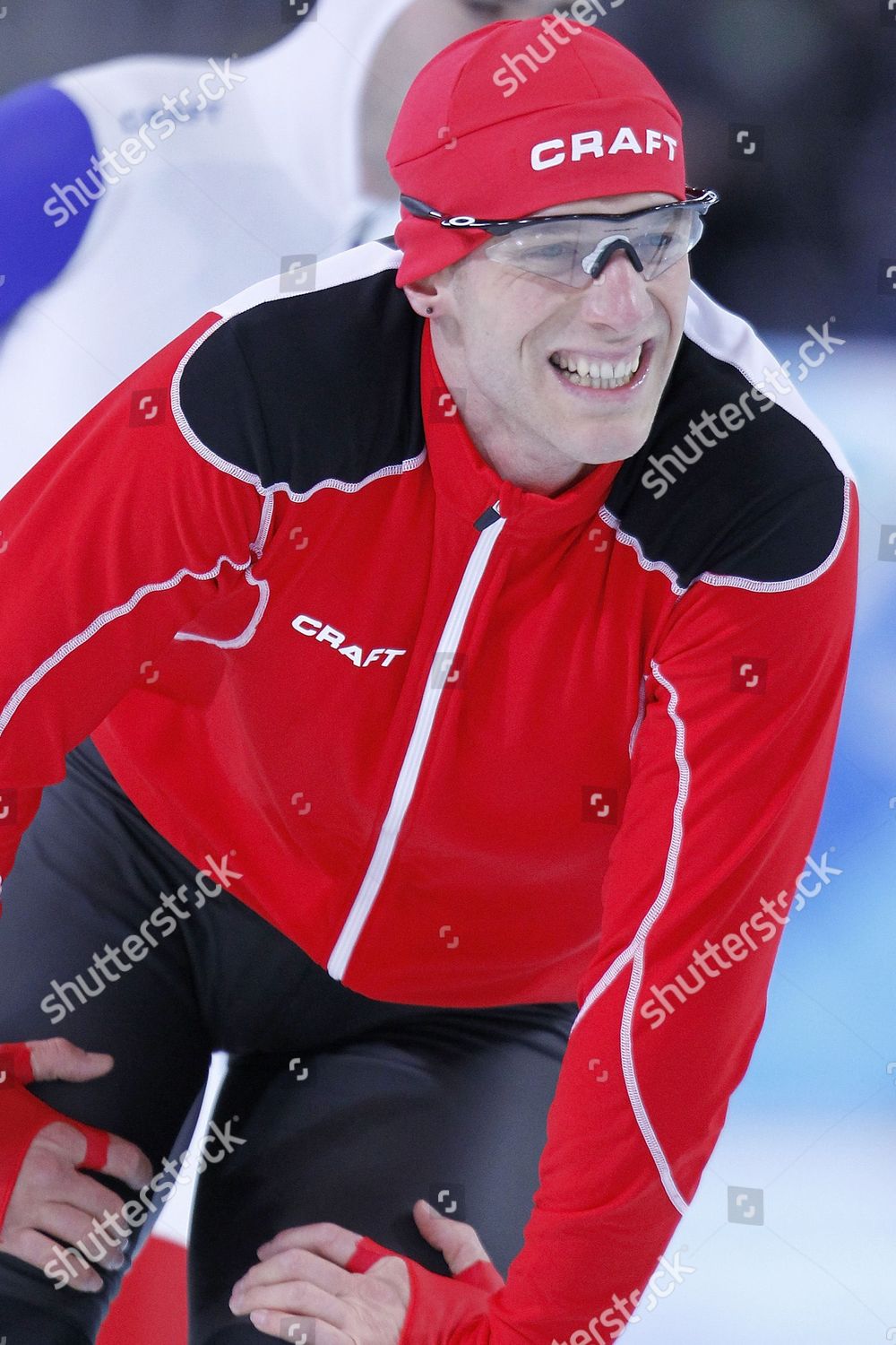 Switzerland Speed Skater Roger Schneider During Editorial Stock Photo ...