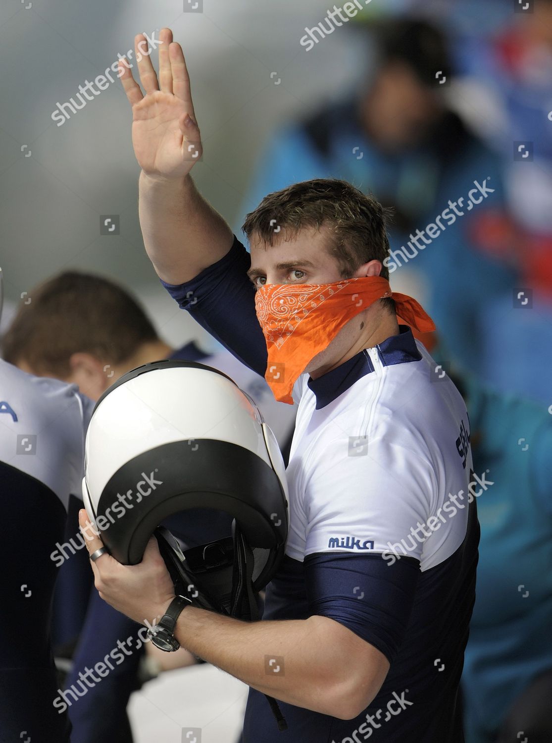 Pilot Vuk Radjenovic Serbia1 Team Greets Editorial Stock Photo - Stock ...