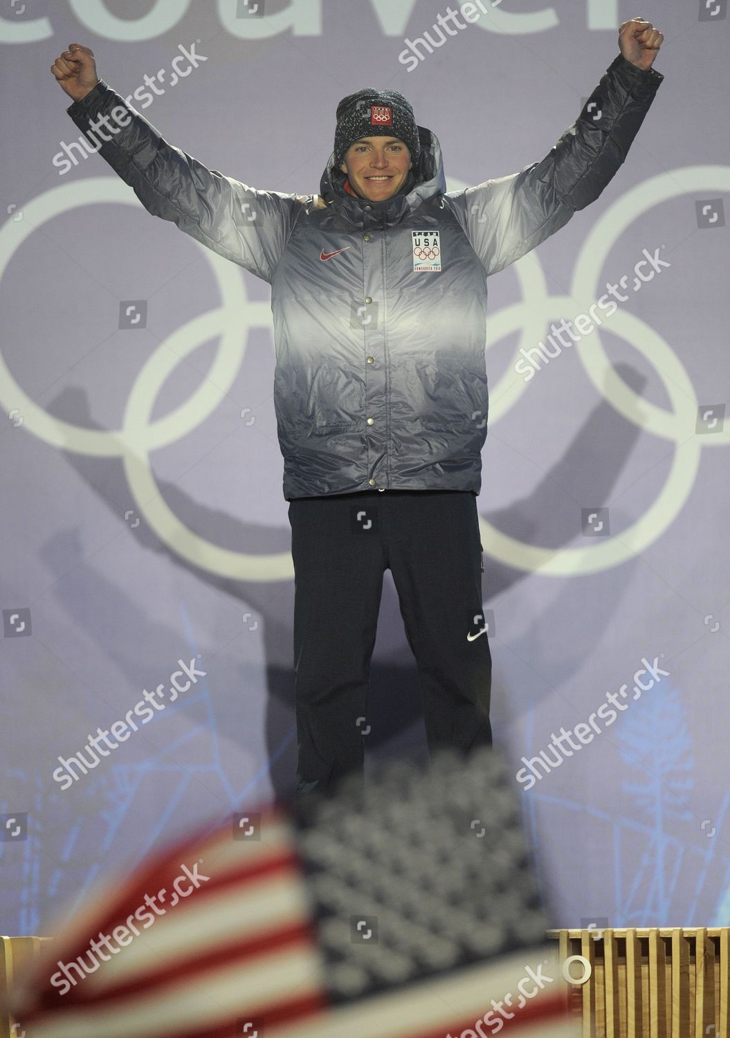Nordic Combined Gold Medalist Bill Demong Editorial Stock Photo - Stock ...