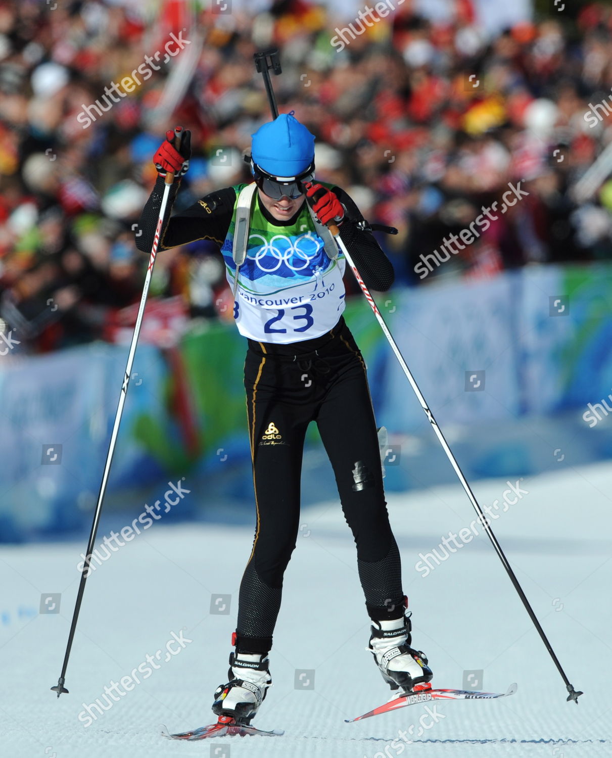 Panagiota Tsakiri Greece During Biathlon 15km Editorial Stock Photo ...