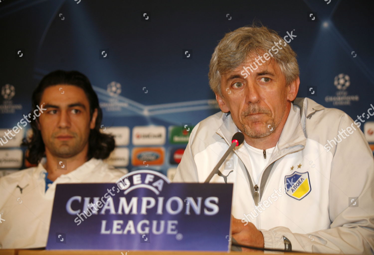 Apoel Fc Serbian Coach Ivan Jovanovic Editorial Stock Photo - Stock ...