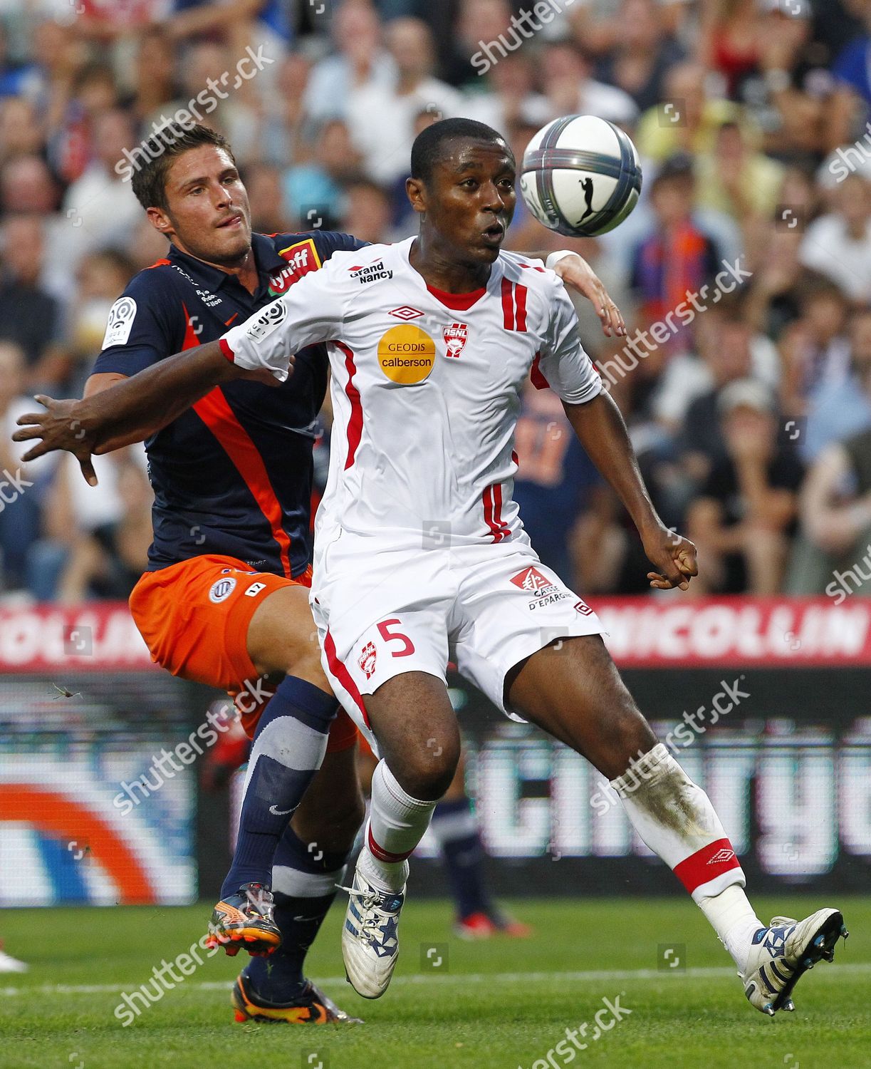 Olivier Giroud Montpellier Herault Sporting Club Editorial Stock Photo ...