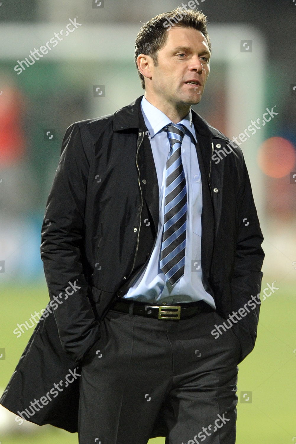 Luxembourgs Head Coach Luc Holtz Seen Editorial Stock Photo - Stock ...