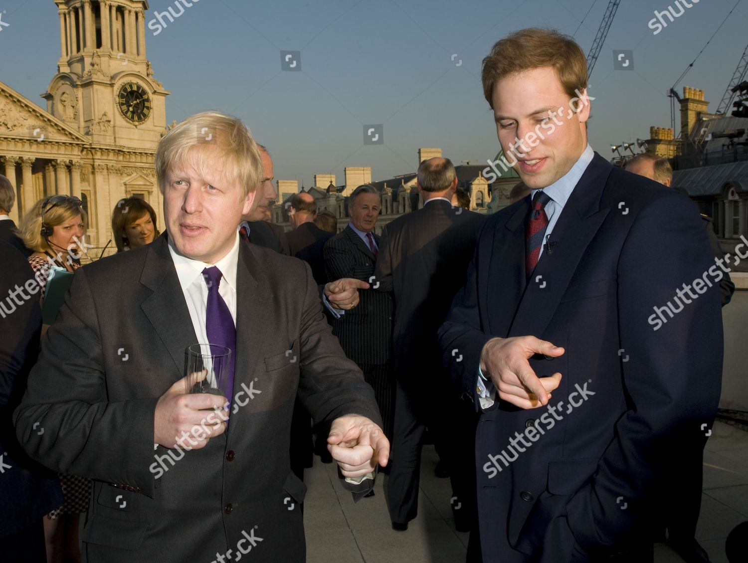 Boris Johnson Prince William Editorial Stock Photo - Stock Image ...