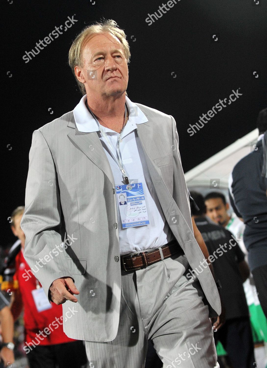 Yemeni National Team Coach Srecko Juricic Editorial Stock Photo - Stock ...