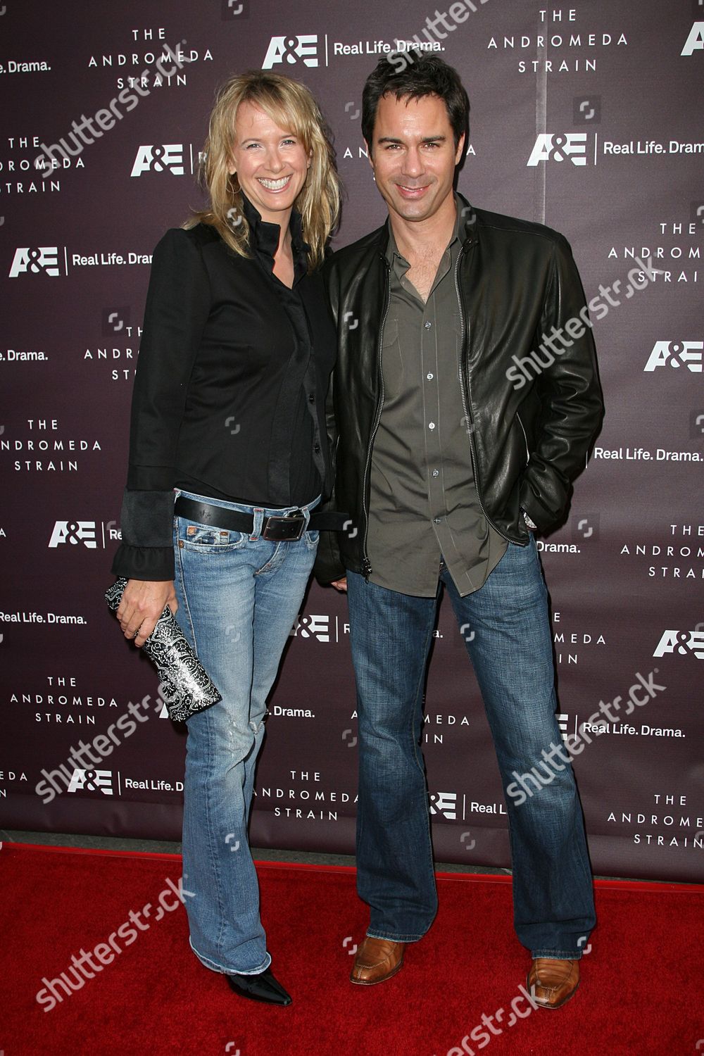 Eric Mccormack Wife Editorial Stock Photo - Stock Image | Shutterstock