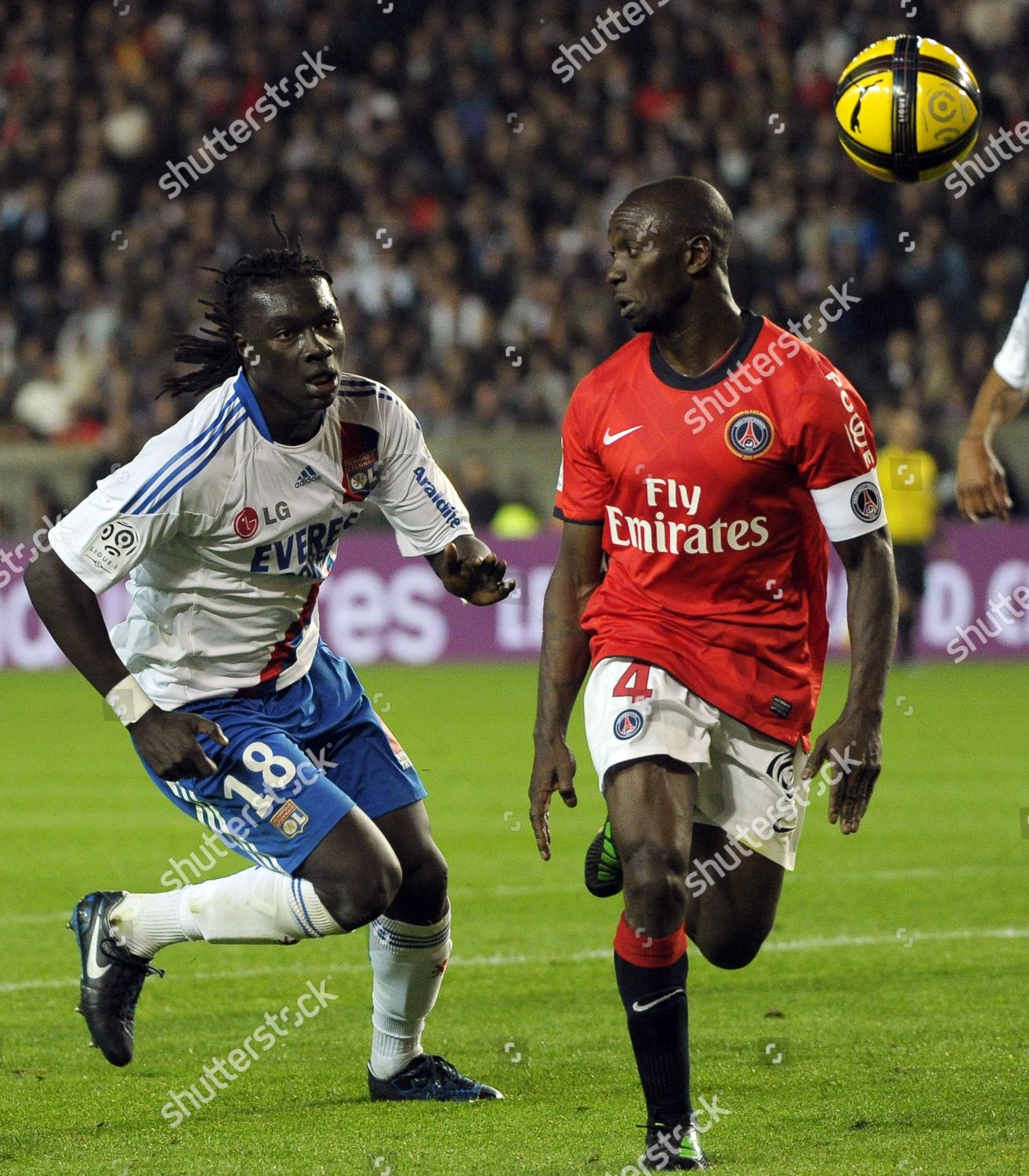 Paris Saint Germain Player Claude Makelele Editorial Stock Photo ...