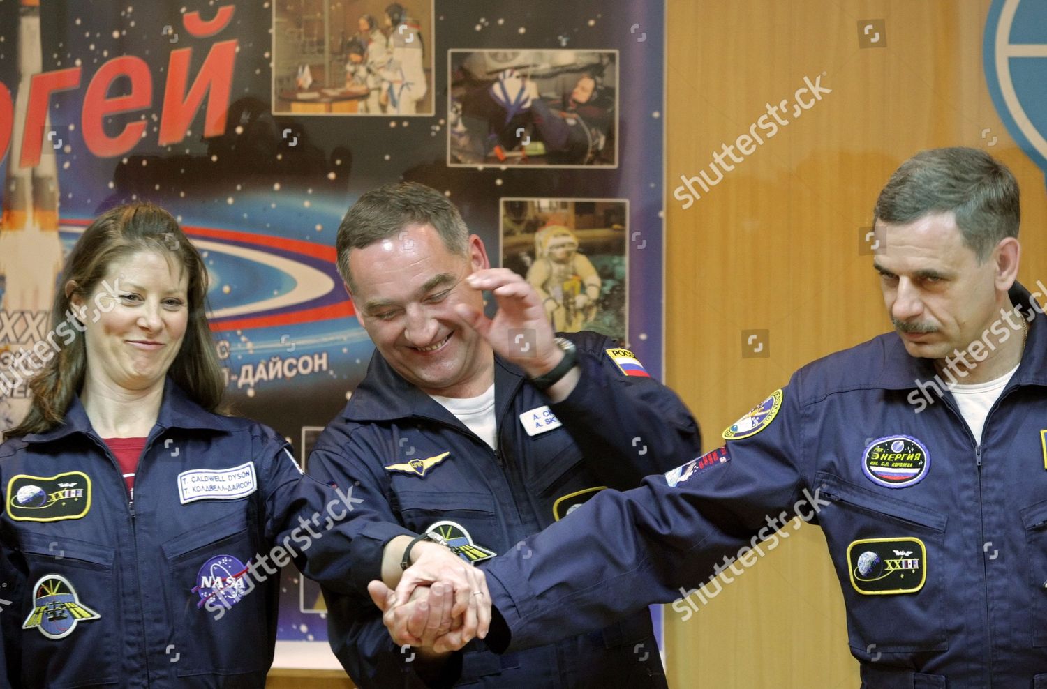 Members Main Mission International Space Station Editorial Stock Photo ...