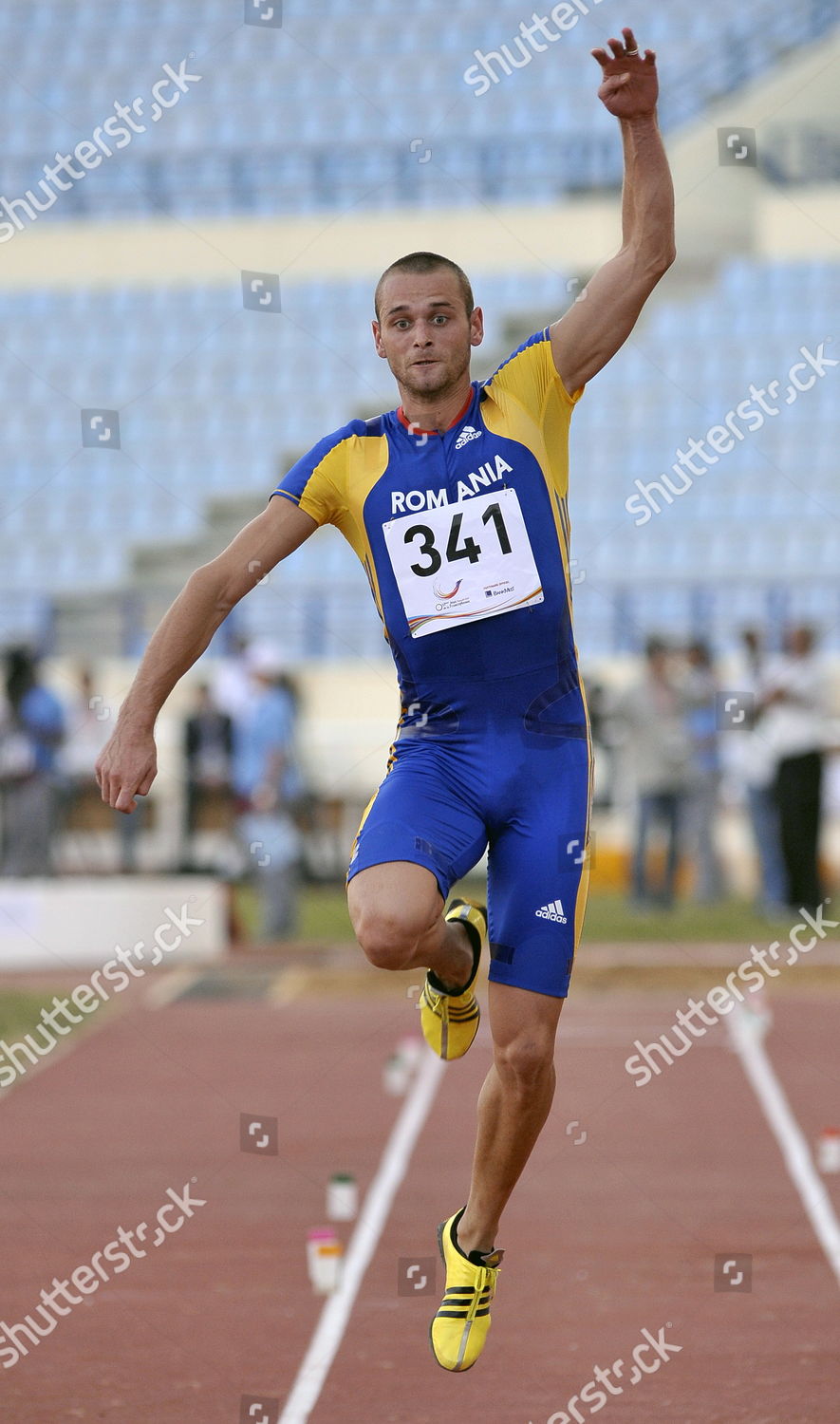 Alin Anghel Romania Competes Triple Jump Editorial Stock Photo - Stock ...