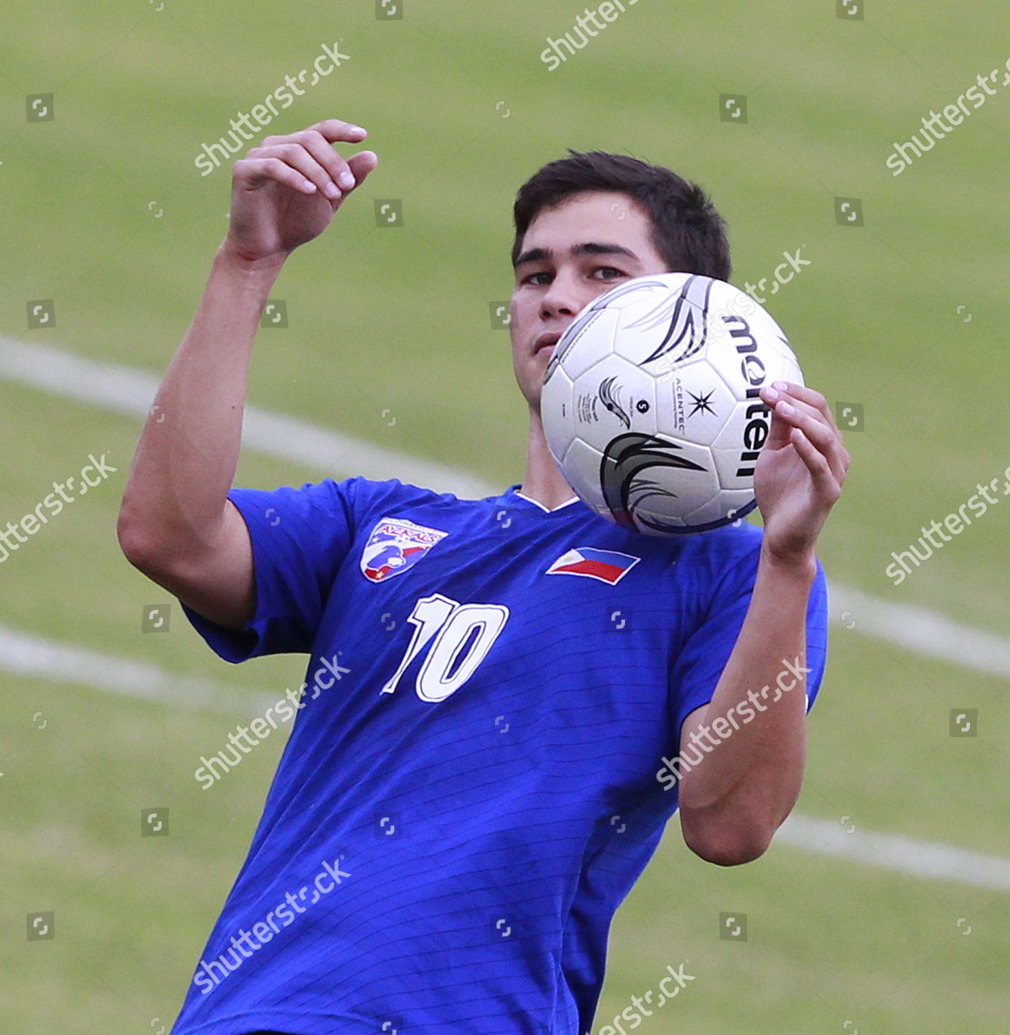 Philippine Football Team Forward Phil Younghusband Editorial Stock ...