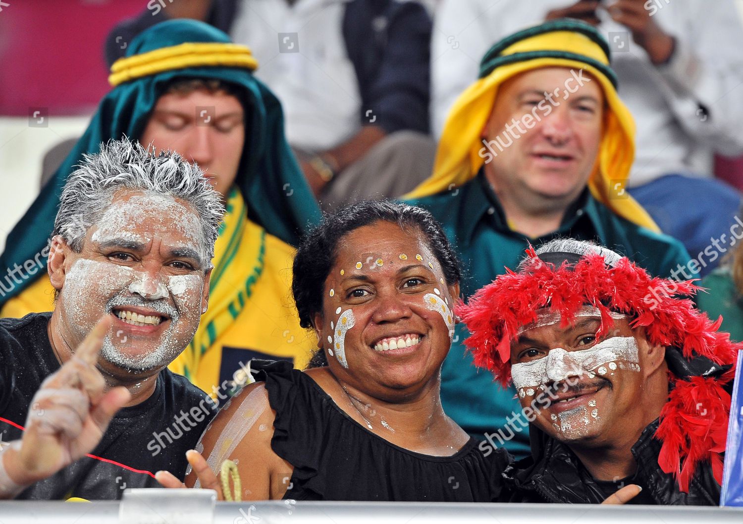 Australian Supporters Cheer Their Team Before Editorial Stock Photo ...