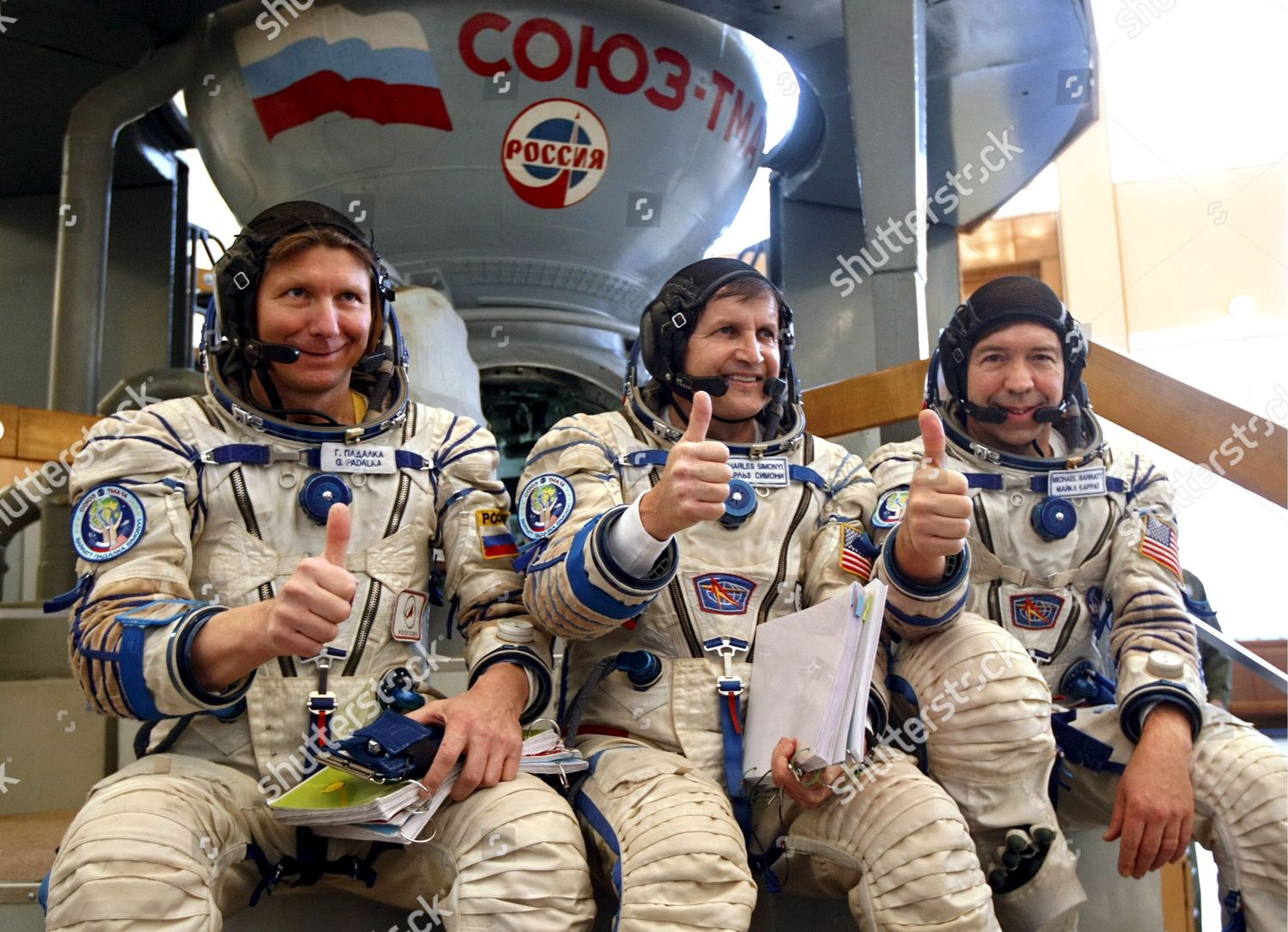 International Space Crew Members Commander Gennay Editorial Stock Photo ...