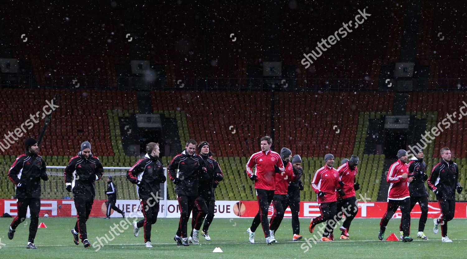 Ajax Amsterdam Soccer Team Players Have Editorial Stock Photo - Stock ...
