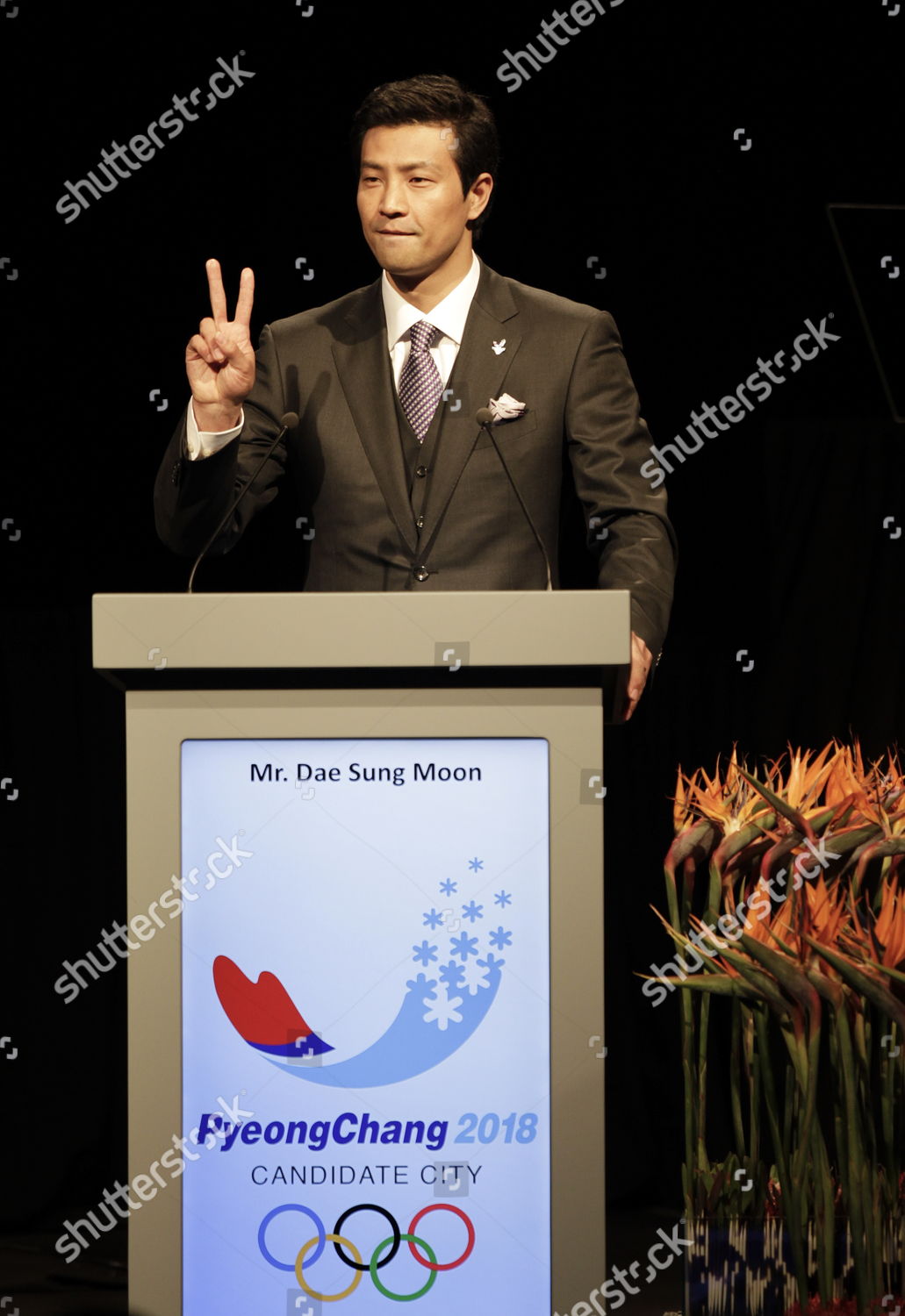 Moon Daesung Olympic Taekwondo Athlete South Editorial Stock Photo ...