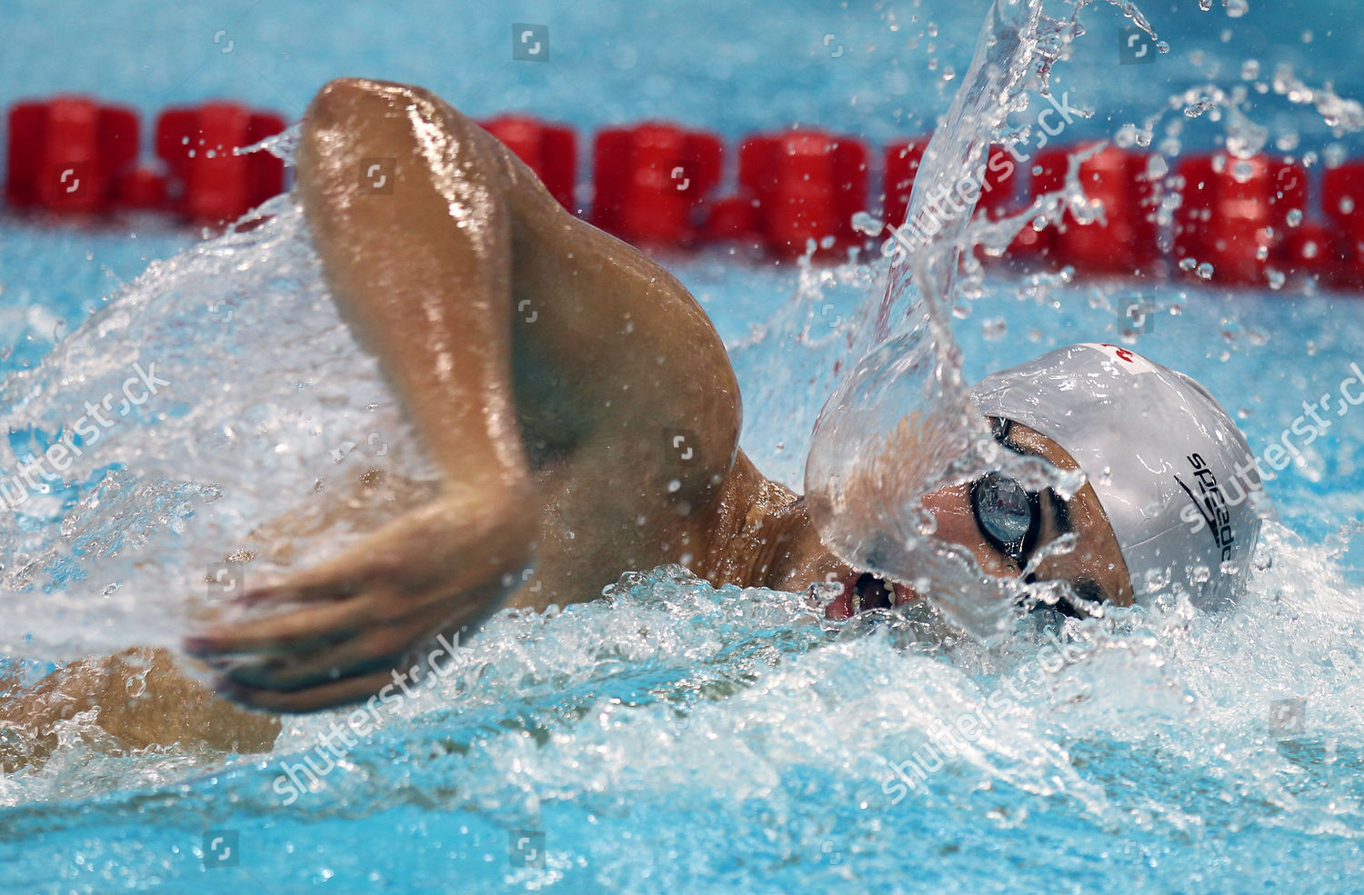 Saudi Arabian Swimmer Hazem Tashkandi Seen Editorial Stock Photo ...