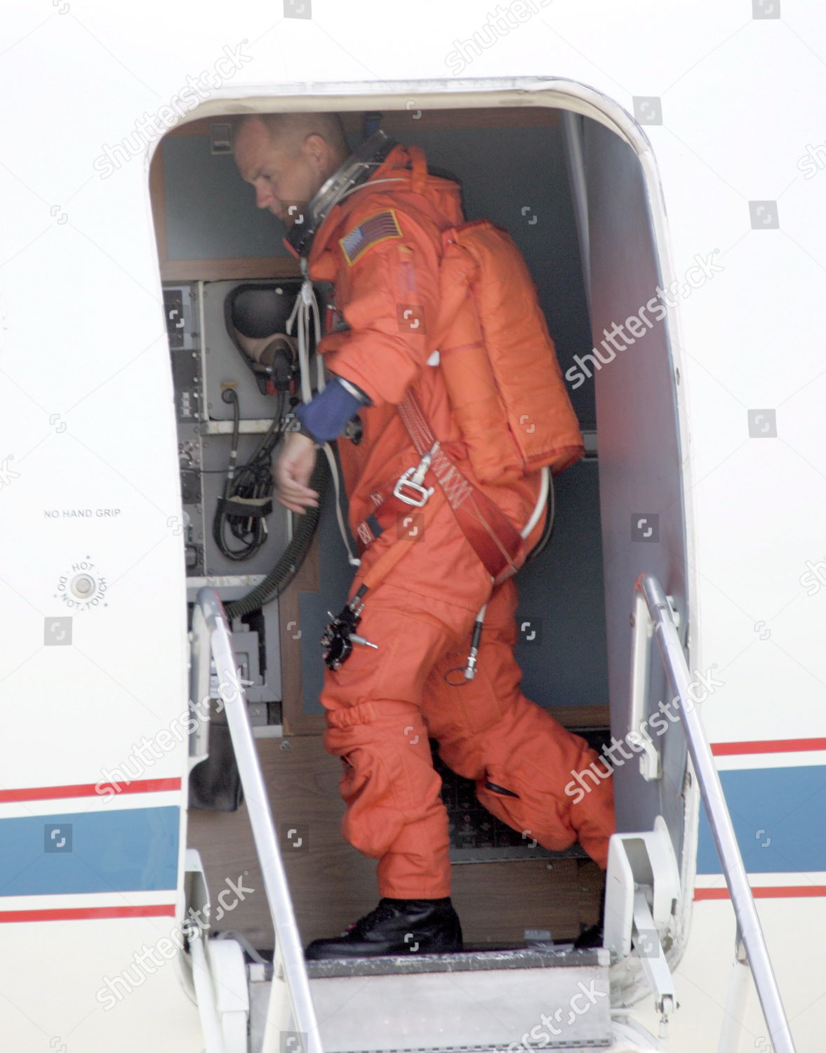Space Shuttle Commander Frederick Sturckow Onboard Editorial Stock ...
