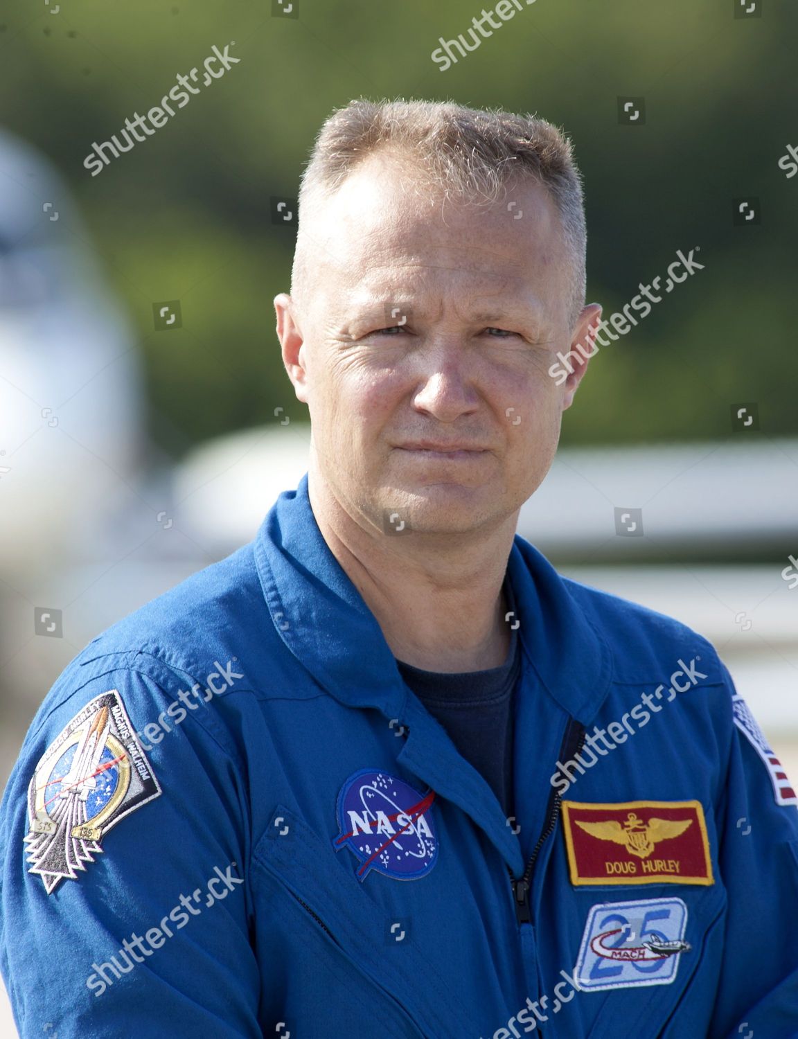 Sts135 Shuttle Pilot Doug Hurley During Editorial Stock Photo - Stock ...