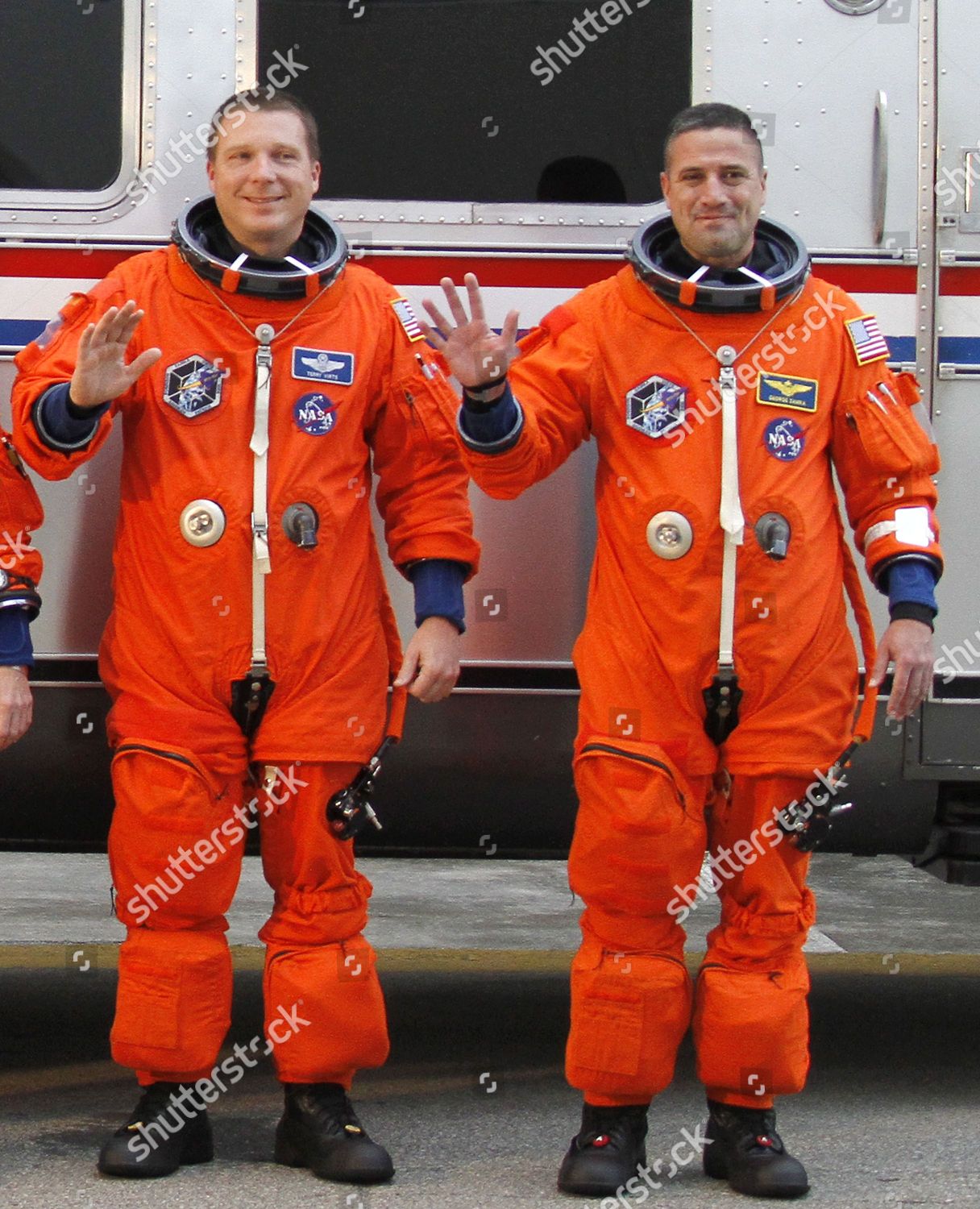 Sts130 Crew Commander George Zamka R Editorial Stock Photo - Stock ...