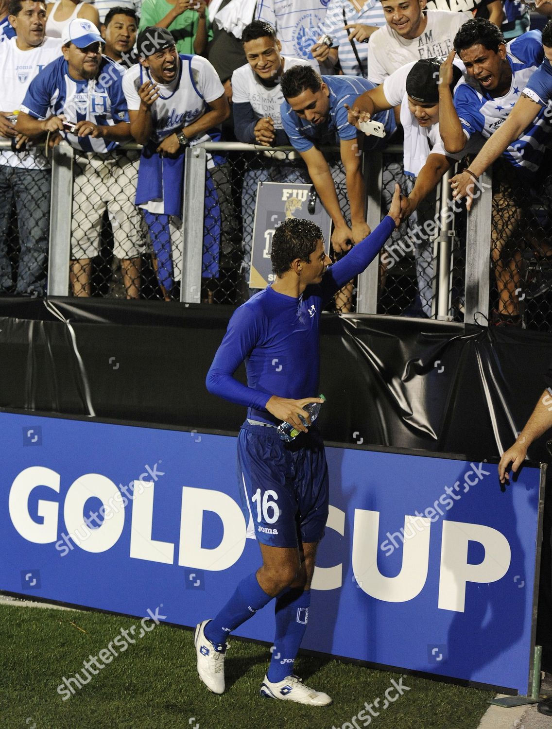 Honduras Mauricio Sabillon Shakes Hands Fans Editorial Stock Photo ...