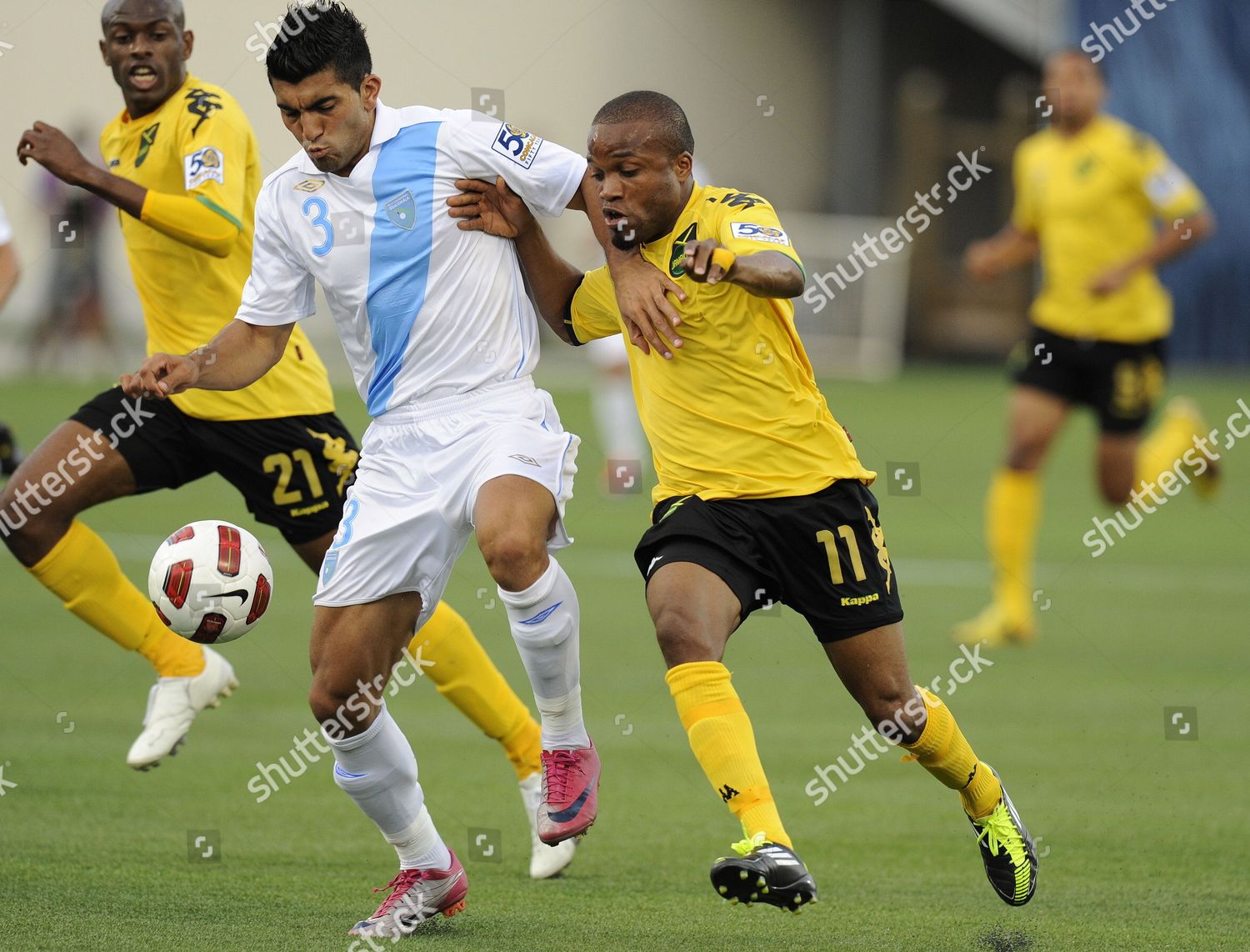 Guatemalas Christian Noreiga L Jamaicas Dane Editorial Stock Photo ...