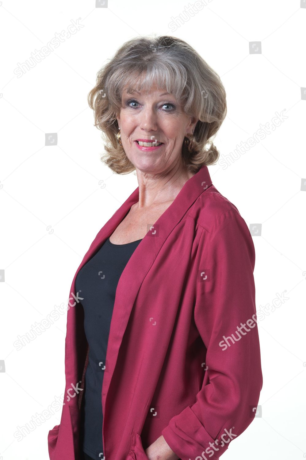 Audrey Roberts Played By Sue Nicholls Editorial Stock Photo - Stock ...