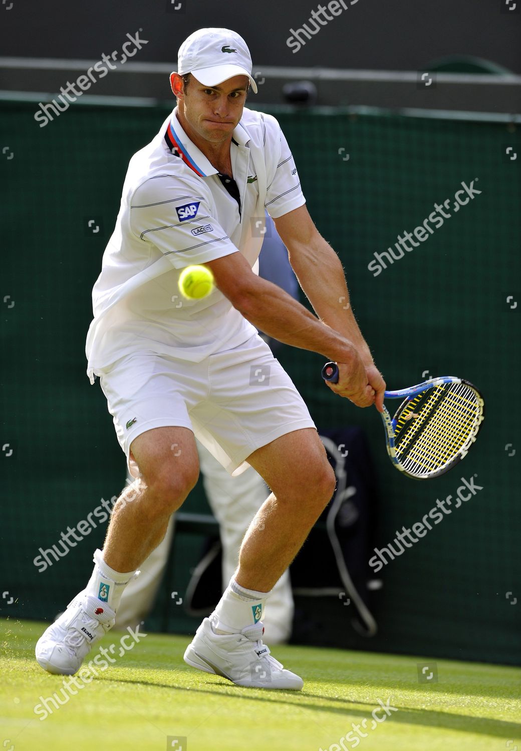 Andy Roddick Usa Returns Rajeev Ram Editorial Stock Photo - Stock Image ...