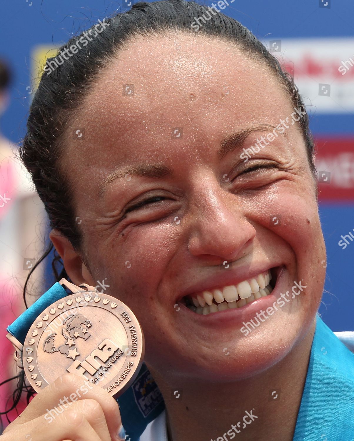 Alice Franco Italy Her Bronze Medal Editorial Stock Photo - Stock Image ...