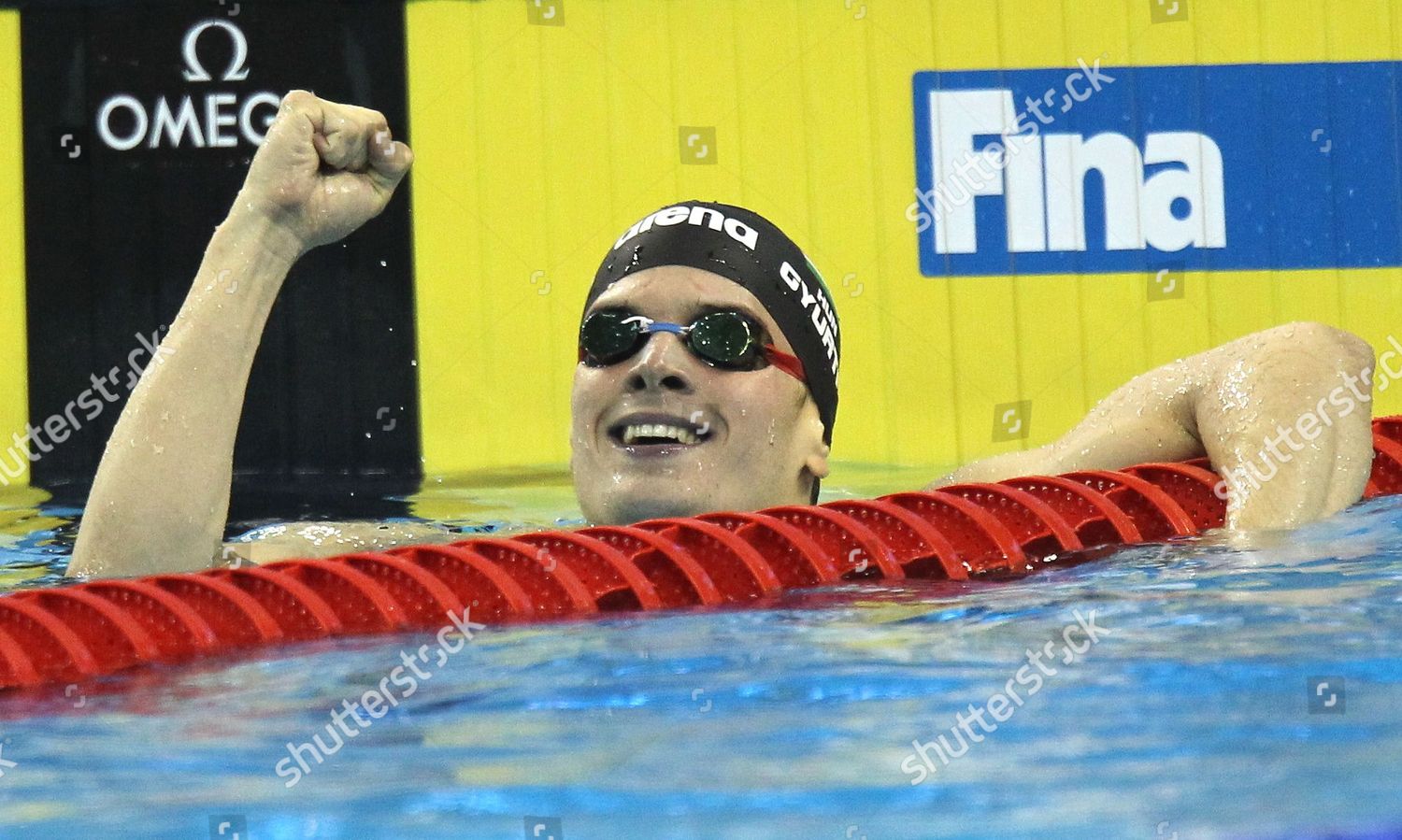 Daniel Gyurta Hungary Celebrates Gold Medal Editorial Stock Photo ...